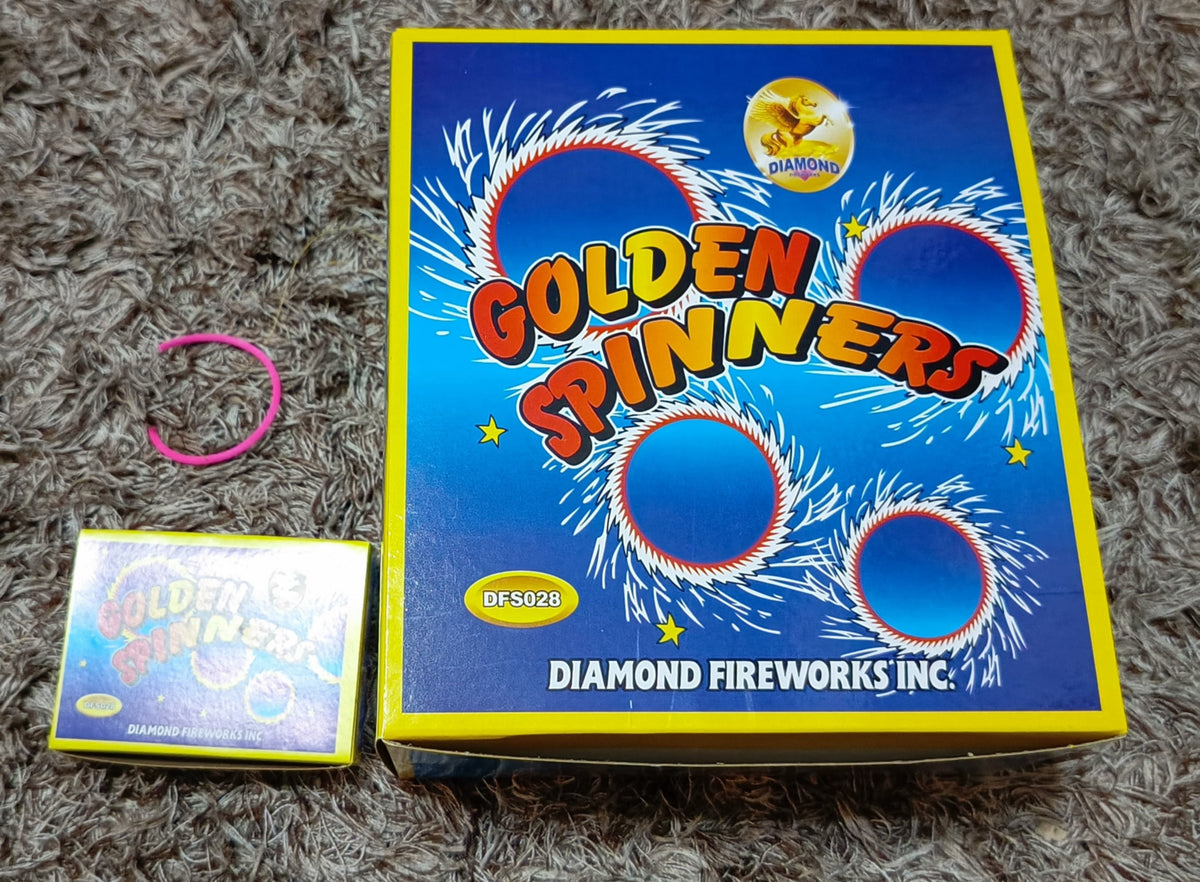 Golden Spinners – Aljens-Dragon-Fireworks